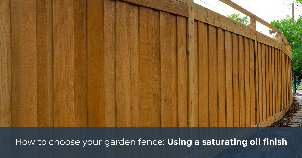 Protect your fence with saturating oil | Owatrol Direct