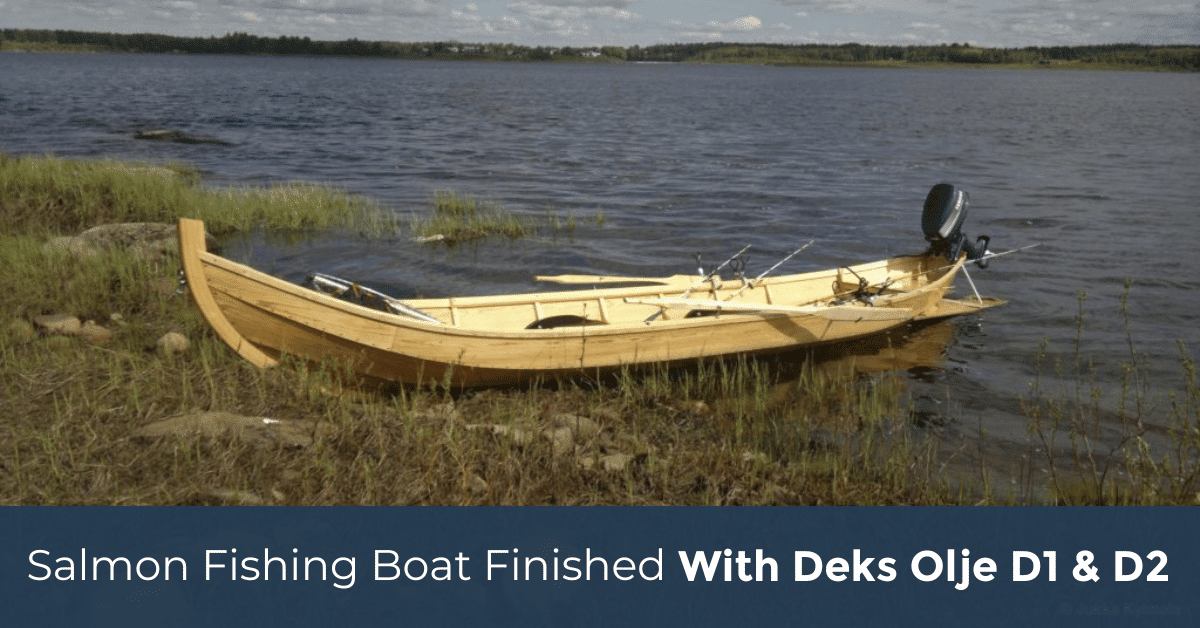 Salmon fishing boat finished with Deks Olje | Owatrol Direct