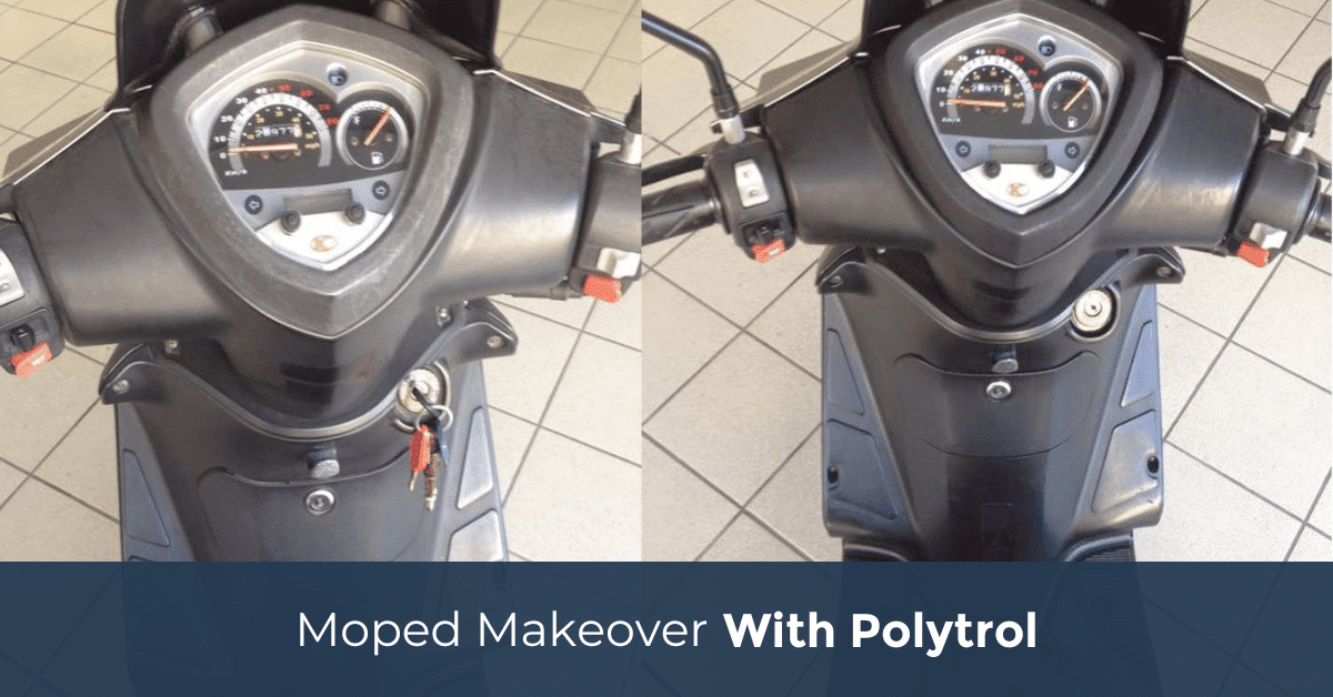 Moped makeover with Polytrol colour restorer | Owatrol Direct