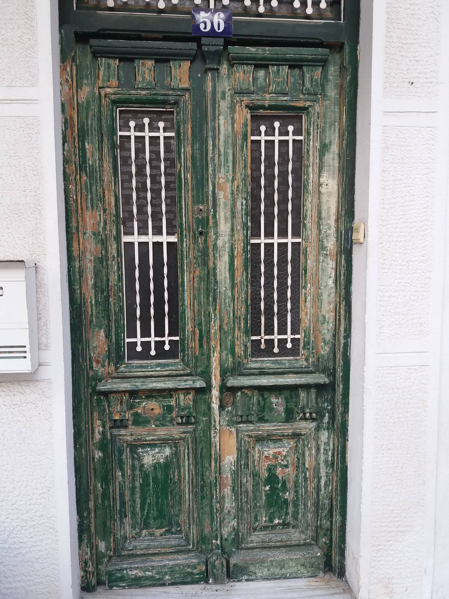 Damaged wooden front door rescued with SCS | Owatrol Direct