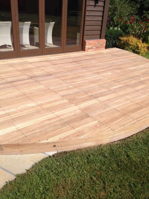Balau decking restored thanks to Owatrol | Owatrol Direct
