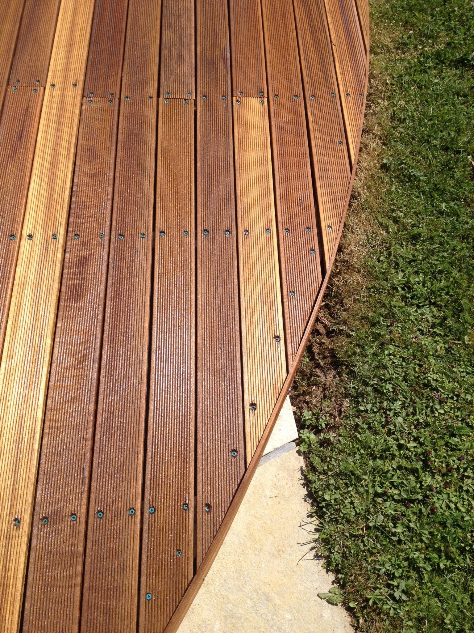 Balau decking restored thanks to Owatrol | Owatrol Direct